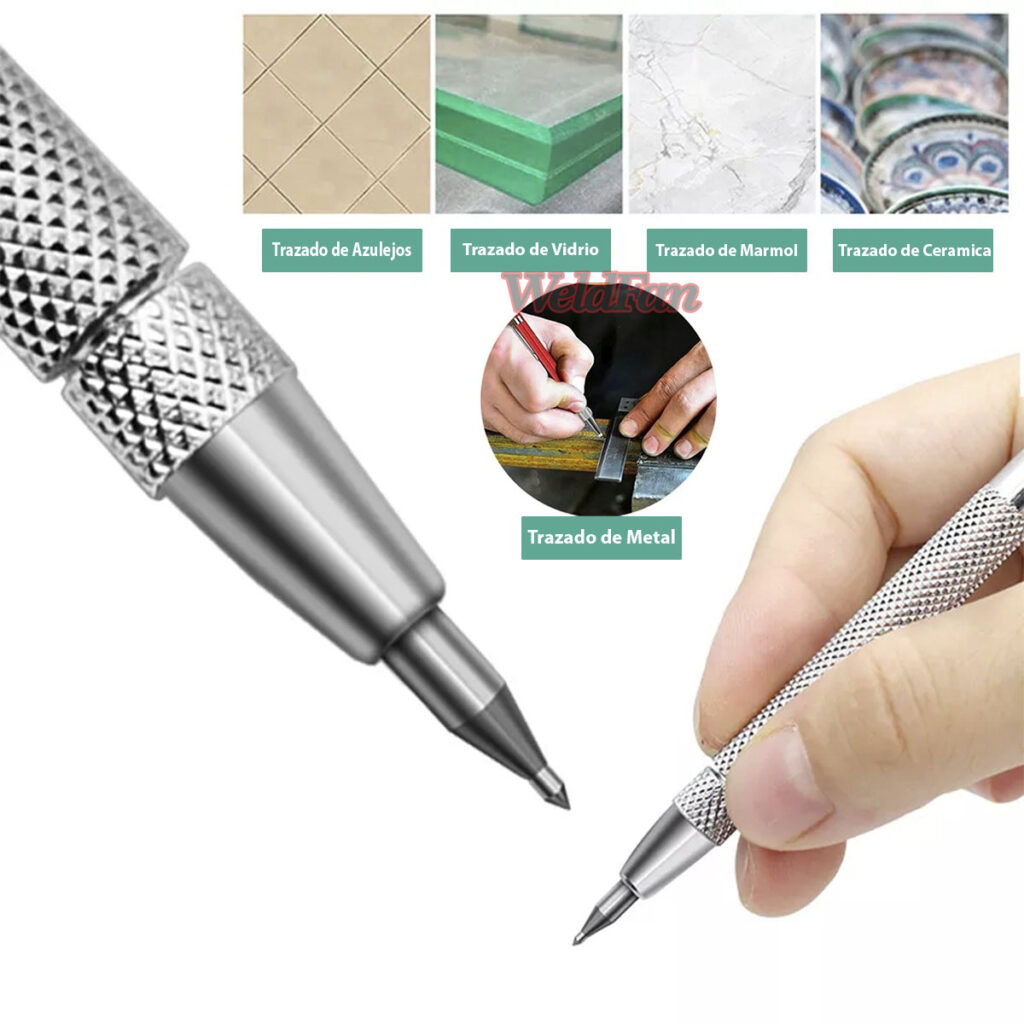Marcador De Metal Punta De Tungsteno / Marca Metal. – Weldfan